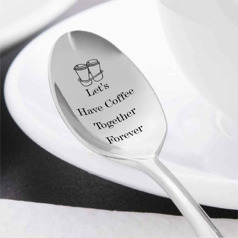 Engraved Coffee Spoon - Best Gift for Family and Friend - UULTC
